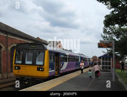 Redcar railway station Stock Photo - Alamy