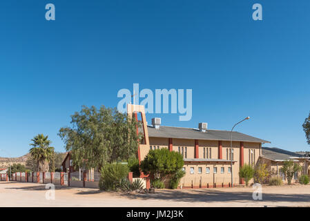 REHOBOTH, NAMIBIA - JUNE 14, 2017: The museum, in the old postmasters ...
