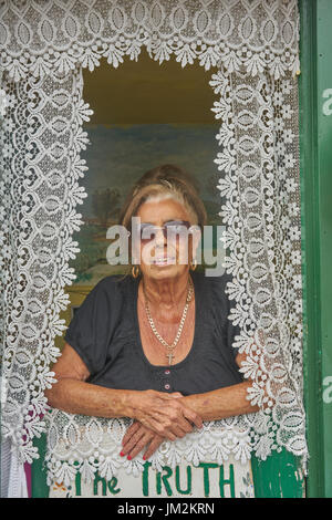 Gypsy Lee Fortune Teller Bognor Regis Stock Photo - Alamy