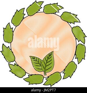 sheets trees round icon Stock Vector Image & Art - Alamy