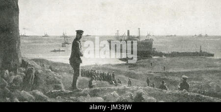 SS River Clyde at Gallipoli WWI Stock Photo - Alamy