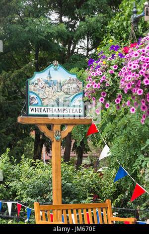 wheathampstead village hertfordshire uk Stock Photo - Alamy