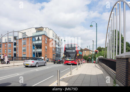 Canal Bridge High Street, Yiewsley. Circa 1936 Stock Photo - Alamy