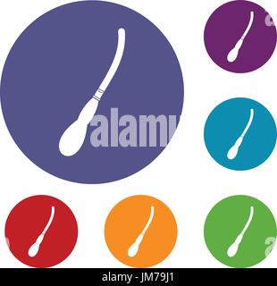 Medical surgical suction icons set vector color Stock Vector Image ...