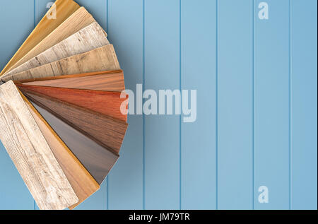 3d rendering wood color guide Stock Photo - Alamy