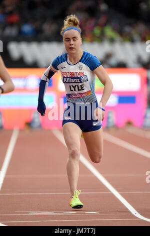 Maria Lyle competing at the World Para Athletics Championships in the ...