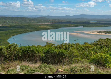 Endeavour River and Cooktown, Queensland, Australia Stock Photo - Alamy
