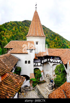 Inside castle Bran, Romania Stock Photo - Alamy