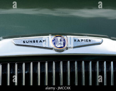 Sunbeam car badge Stock Photo - Alamy