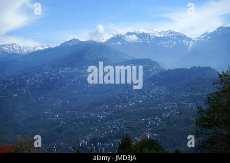 View of Gangtok The Capital City of Sikkim, India Stock Photo - Alamy