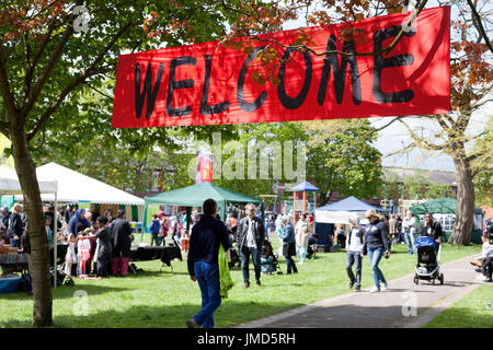 Welcome to Manchester Stock Photo - Alamy