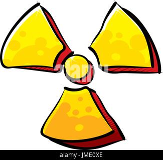 Radiation Danger Sign Caution Radiation Area, Radioactive Materials ...