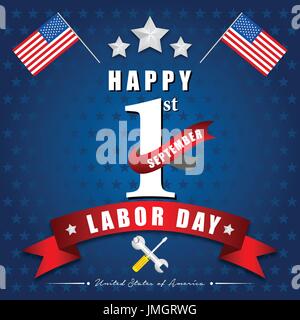 american labor day Stock Vector Image & Art - Alamy
