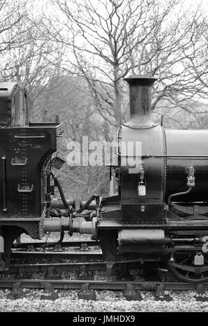 GWR pannier tank No 1369 and Beattie well tank No 30587 coupled ...