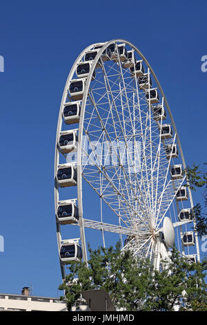 big panorama wheel in Budapest Hungary Stock Photo - Alamy