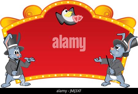 Circus neon sign. Design template, neon style logo, circus tent symbol ...