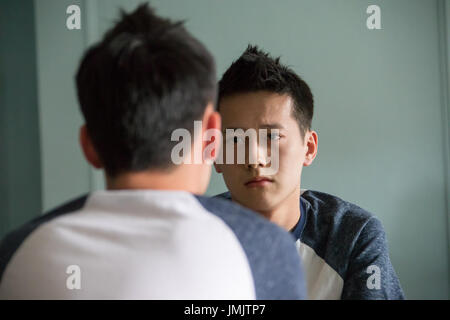 Cameron Koo, Hong Kong Chinese student in, New York City, USA Stock ...