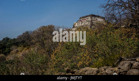 Pyramid of Tepoztlan in Mexico, el Tepozteco Stock Photo - Alamy