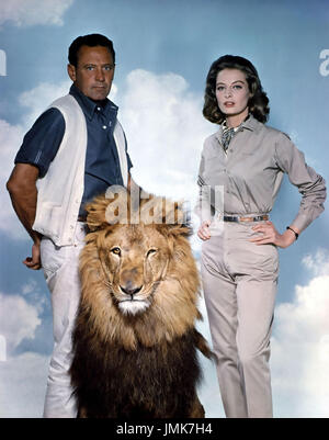 Capucine and William Holden / The Lion / 1962 directed by Jack Cardiff ...