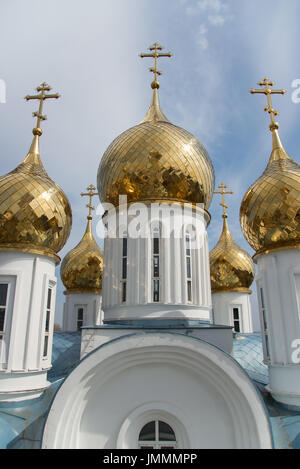 The great temple of the Virgin Healer in Russia Stock Photo - Alamy