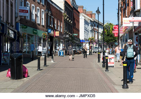 yeovil town centre high street shops somerset england uk Stock Photo ...