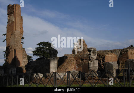 The Palace of Domitian Flavian Palace, Palatine Hill, ancient Rome ...