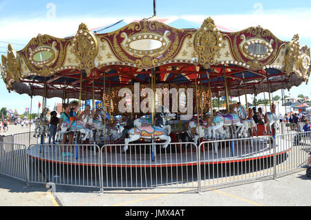 Carousel Fun-Fair rides, Food take-away stdall, and attractions at ...
