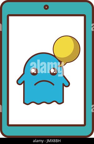 tablet device with ghost Stock Vector Image & Art - Alamy