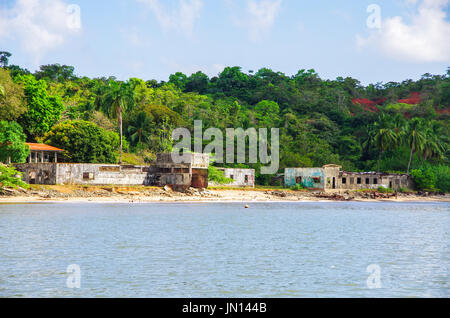 images from the old coiba island prision in Panama Stock Photo - Alamy