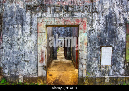 images from the old coiba island prision in Panama Stock Photo - Alamy