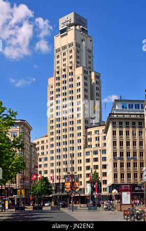 KBC Tower - Torengebouw Skyscraper, Antwerp; Belgium; Europe Stock ...