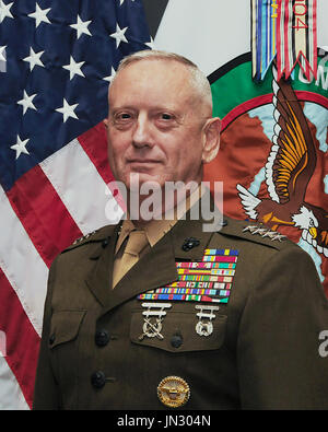 Official portrait United States Marine Corps Four-Star General James N ...