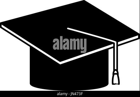 graduation hat accessory degree celebration Stock Vector Image & Art ...