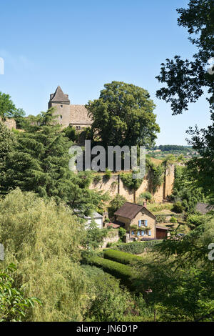 The Château de Salignac, Salignac-Eyvigues, Dordogne department, France ...