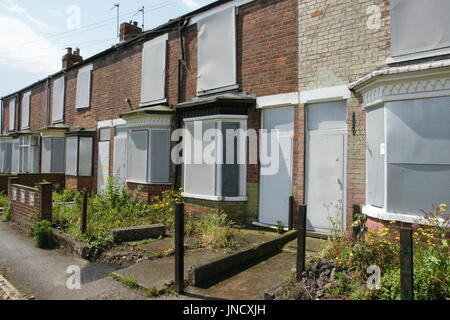 Hull, slum housing Stock Photo - Alamy