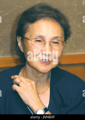 Yuko Tojo, granddaughter of Japan's wartime leader, General Hideki Tojo ...