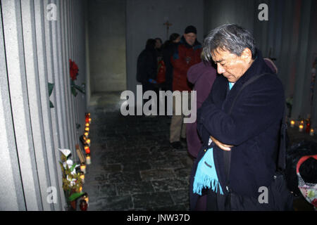 Kaprun memorial for people in cable car disaster Gedenkstatte 11.11. ...