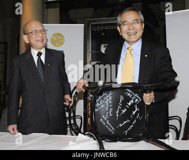 STOCKHOLM, Sweden - Japanese chemist Eiichi Negishi arrives at the ...