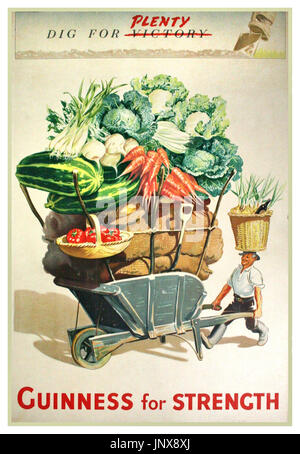 A World War I poster promoting food conservation. The poster features ...