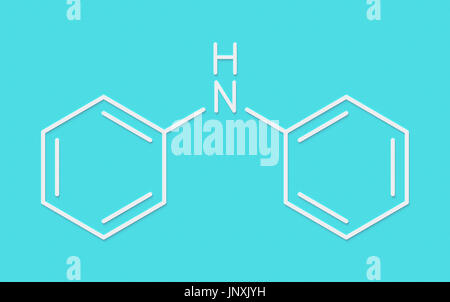 Diphenylamine antioxidant molecule. Used to prevent apple scald ...