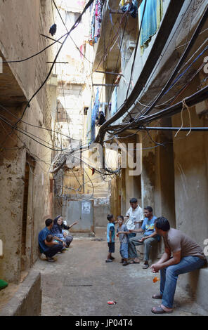 Palestinian camp of Sabra and Shatila on November 29, 2006. This ...