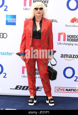 London, UK. Deborah (Debbie) Harry at the Nordoff Robbins O2 Silver Clef Awards at Grosvenor ...