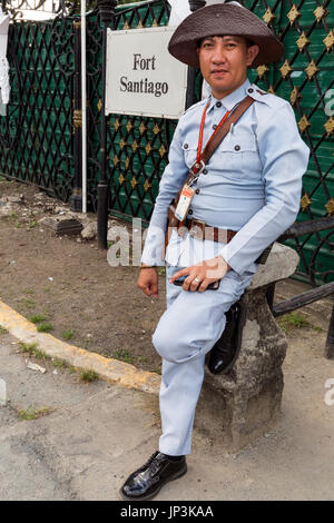Security Guard at Intramuros, Manila, Philippines, South East Asia ...