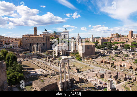 Ancient Forum Vesta Temple Regia Basilica Constantine Rome Italy From ...