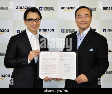 Jasper Cheung, president of Amazon Japan K.K., poses for a photo in ...