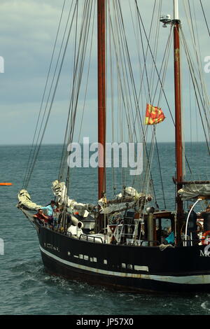 Tall ship Moonfleet,Swanage,Dorset,UK Stock Photo - Alamy