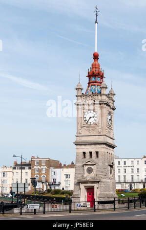 Victorian Clock Tower at Margate, Kent, South East England, UK Stock ...