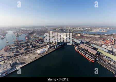 View of buildings in Long Beach, California Stock Photo - Alamy
