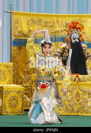 Peking Opera performance Farewell Concubine Beijing China Stock Photo ...