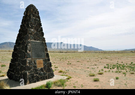 The Trinity Test Site, where the first atomic bomb was exploded on July ...